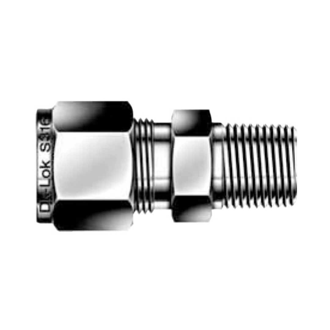 Compression Tube x Male NPT — CI Sanitary